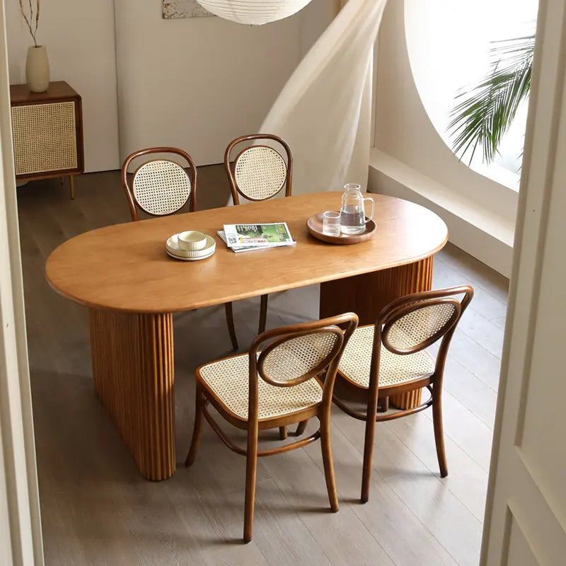 Jade dining table and chairs – simply boho