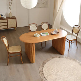 Jade dining table and chairs – simply boho